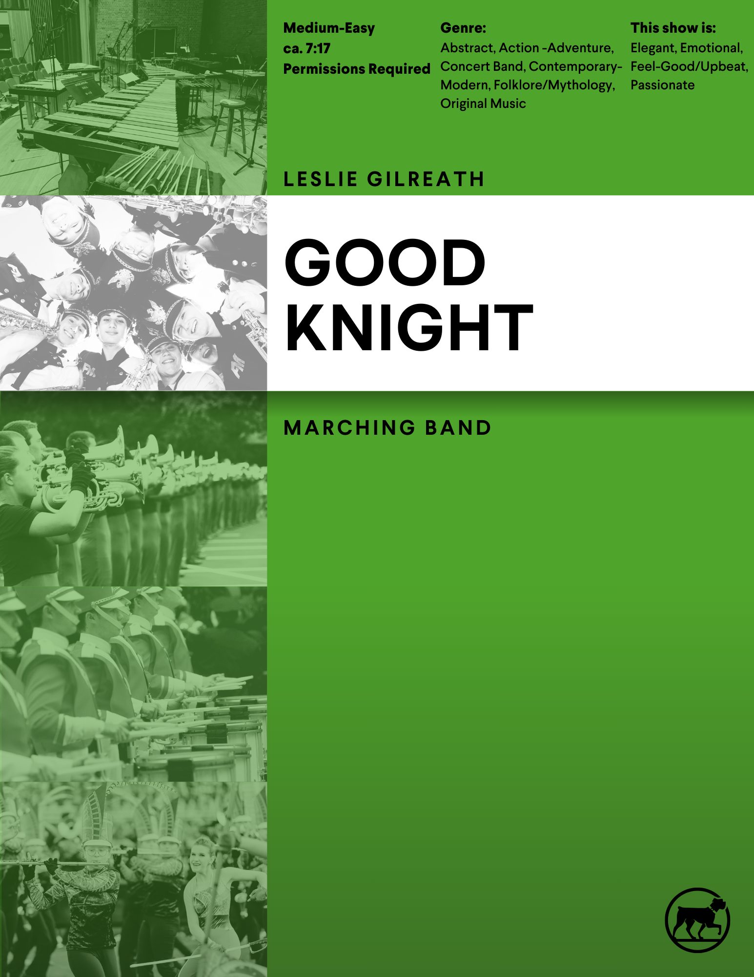 GOOD KNIGHT Marching Band Show - Music, Design, & More